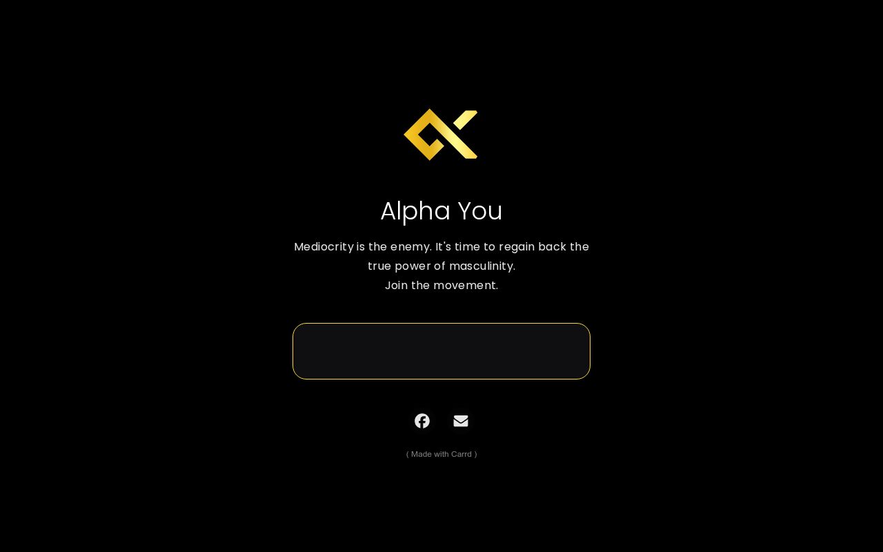Alpha You